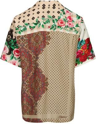 Moschino Chemise large imprim&eacute;e en soie
