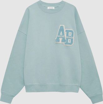 Anine Bing Sweatshirt Miles Light Blue