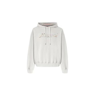 Missoni Homme, Sweatshirts et sweats &agrave; capuche, Blanc, Taille: XS SweaT-shirt &agrave; capuche Zigzag