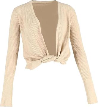 Jacquemus Femme, Pulls, Beige, Taille: 36 FR Maglia