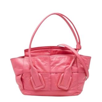 Bottega Veneta Sac bandouli&egrave;re vintage Pre-owned - Femme - Pre-owned - Rose - Taille: ONE Size