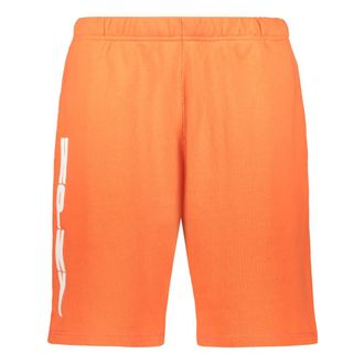 Heron Preston Baumwoll-Bermudashorts mit Logo-Pr&auml;gung - - Shorts - Herren - Orange - S