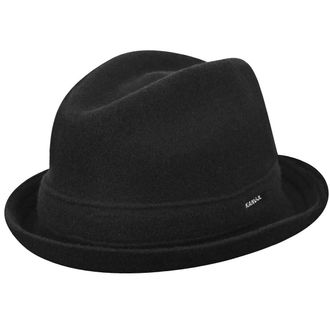 Kangol Herren Trilby Wool Player, Schwarz, XL