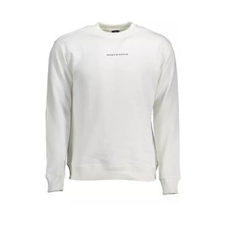 North Sails Wei&szlig;er Baumwollpullover mit Druck - - Sweatshirts & Hoodies - Herren - Wei&szlig; - XL