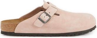 Birkenstock Mules Boston en cuir su&eacute;d&eacute;