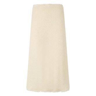 Alberta Ferretti Midirock mit Fransen-Saum - - Skirts - Damen - Beige - L