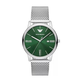 Emporio Armani Minimalistische Uhr - - Accessories - Herren - Grau - ONE SIZE