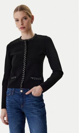 Guess Strickjacke W6RR42 Z4422 Schwarz Regular Fit