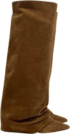 Alchimia Femme, Chaussures, Brun, Taille: 37 EU Knee-high Suede Boot