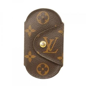 Louis Vuitton unisex, Pre-owned, Brun, Taille: ONE Size Porte-cl&eacute;s en Toile Pre-owned