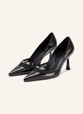 H&ouml;gl Lack-Pumps schwarz