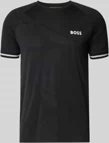 HUGO BOSS Regular Fit T-Shirt mit Label Print Modell TOC SERVE 2