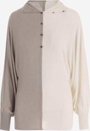 Jacquemus Polo tricot&eacute; &agrave; motifs de diamants