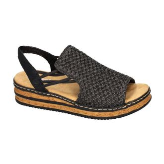 Rieker Damen, Schuhe, Schwarzk, 41 EUGr&ouml;&szlig;e