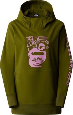 The North Face Tekno Sweatshirt &agrave; Capuche pour Femmes Forest Olive XS