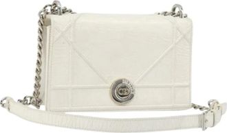 Dior Sac bandouli&egrave;re vintage doccasion - Femme - Pre-owned - Blanc - Taille: ONE Size