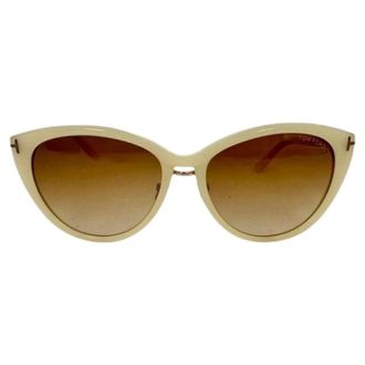 Tom Ford Pre-owned Cat-Eye Sonnenbrille mit get&ouml;nten Gl&auml;sern - - Pre-owned - Damen - Beige - ONE SIZE
