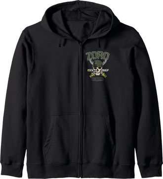 OnePiece Strohhut Pirat Hunter Roronoa Zoro Logo Anime Kapuzenjacke