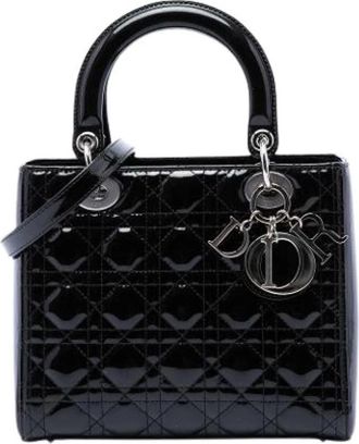 Dior Pre-owned Lady Dior - Femme - Pre-owned - Noir - Taille: ONE Size