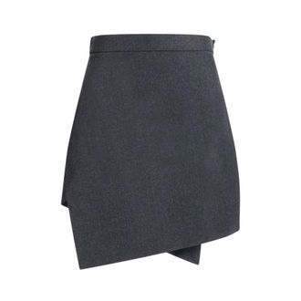 Vivienne Westwood Femme, Jupes, Gris, Taille: 36 FR Infinity Mini Skirt