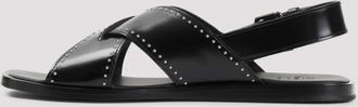 Churchs Sandalen - Crisscross Sandals With Studded Detailing - Gr. 36 (EU) - in Schwarz - für Damen