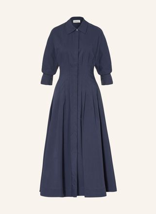 SIMKHAI Simkhai Hemdblusenkleid Jazz Mit 3/4-Arm blau