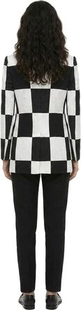Dolce & Gabbana Womens Multicolor Acetate Blazer Clothing