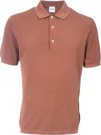 Aspesi Homme, Tops, Brun, Taille: L Polo
