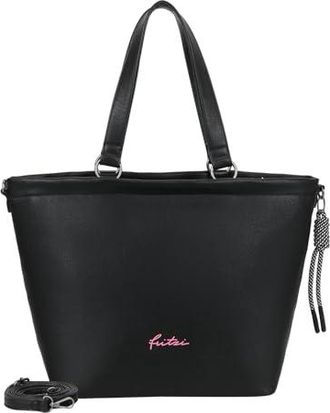 Fritzi Aus Preu&szlig;en Fritzi aus Preu&szlig;en sac shopper sac &agrave; &eacute;paule Lou Shopper Black noir