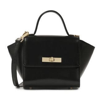 Kazar Elegante Handtasche mit einzigartiger Form - - Bags - Damen - Schwarzk - ONE SIZE
