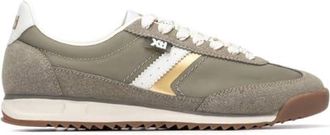 Xti Sneakers Femme Khaki - Chaussures Confortables et polyvalentes - Mode d&eacute;contract&eacute;e - Mod&egrave;le 14509003 (Taille38)