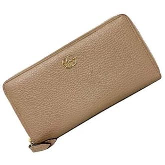 Gucci Pre-owned Leder Portemonnaies - - Pre-owned - Damen - Beige - ONE SIZE