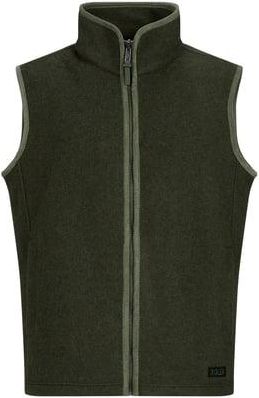 Aigle Gilet col montant en laine m&eacute;lang&eacute;e