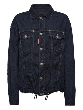 Dsquared2 chemise à étiquette logo - Bleu