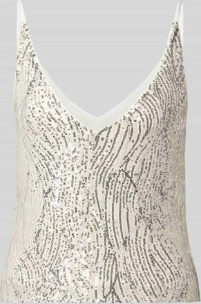 Swing Regular Fit Top mit Allover-Pailettenbesatz