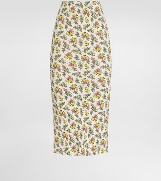 Dolce & Gabbana Small Floral-print Skirt - Frau R&ouml;cke Multicolor 46