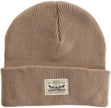 Levi's Backpatch Beanie Bonnet, Gris, Taille Unique Hommes