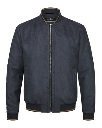 Milestone Leichter Blouson MSMichigan in Velours-Optik aus Mikrofaser in