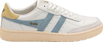 Gola Unisex Falcon Sneaker, White/Iceberg/Lemon, 37 EU