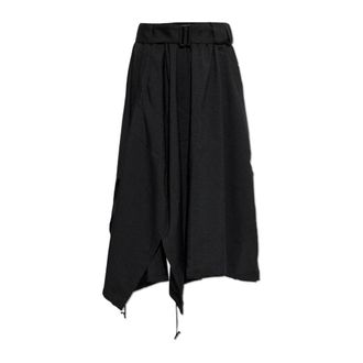 Yohji Yamamoto Rock mit Taschen - - Skirts - Damen - Schwarzk - XS