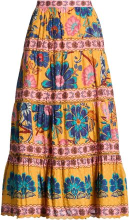 Farm Rio HOSEN & R&Ouml;CKE - Midi-R&ouml;cke auf YOOX.COM