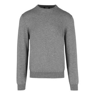 Bomboogie Homme, Pulls, Gris, Taille: XL Pull Ras du Cou en Laine M&eacute;rinos