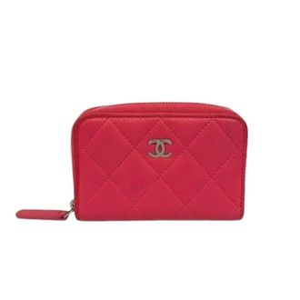 Chanel Porte-monnaie vintage doccasion - Femme - Pre-owned - Rose - Taille: ONE Size