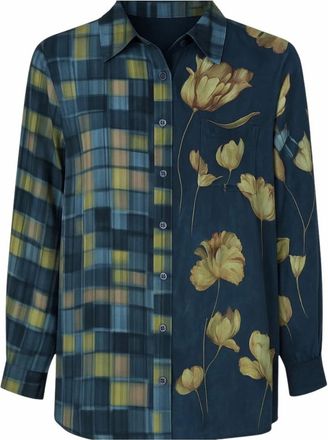 2-Biz Femme, Blouses et Chemises, Multicolore, Taille: 38/40 FR Chemises