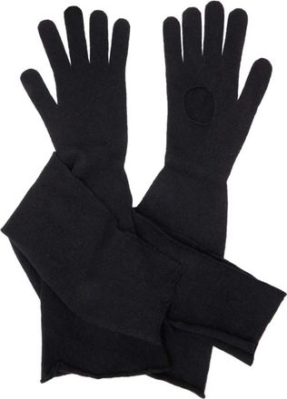 Moschino unisex, Accessoires, Noir, Taille: M Guanti Nodi