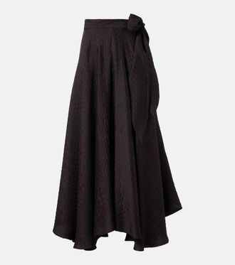 Loro Piana Maxirock aus Seide