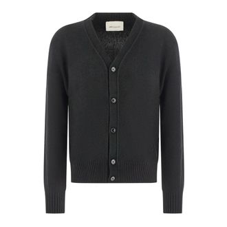 Ami Cardigan en cachemire De Coeur - Homme - Pulls - Noir - Taille: L