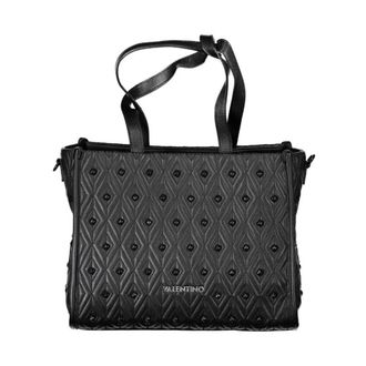 Valentino Gesteppte Tote Handtasche mit Nieten-Design - - Bags - Damen - Schwarzk - ONE SIZE