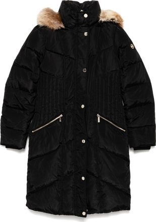 Michael Michael Kors doudoune Chevron 3/4 Puffer - Noir