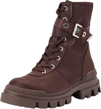 Desigual Shoes 4 Bottes en Nylon pour Femme Tendance, Marron, 41 EU